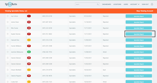 How to Set Up an Interview Through Sprockets
